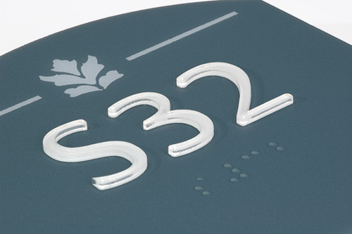 Capital Senior Living Signs | patient room number 2 slot room number ...