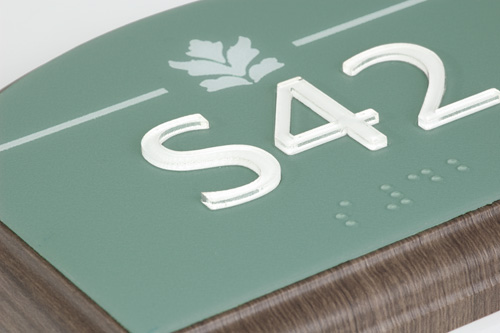 Capital Senior Living Signs | patient room number 2 slot room number ...