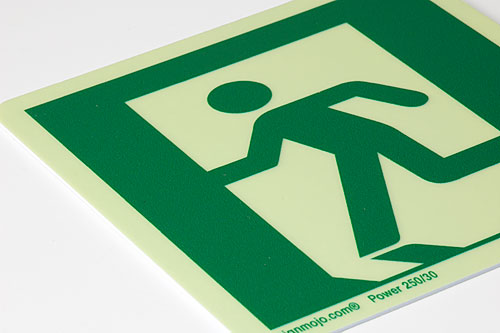 Sonida Senior Living Signs | photoluminescent emergency exit man sign ...